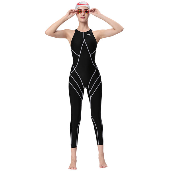 YINGFA women's professional racing Swimsuit- 977 – Drassass